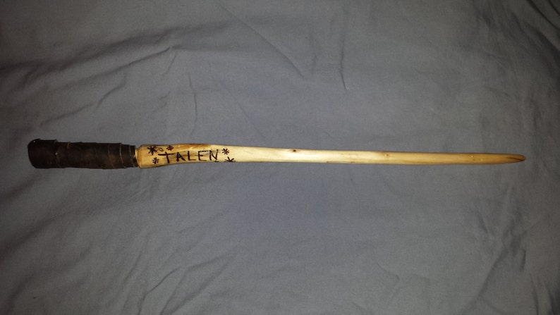 Handcarved Magic Wand Personalized With Your Name - Etsy