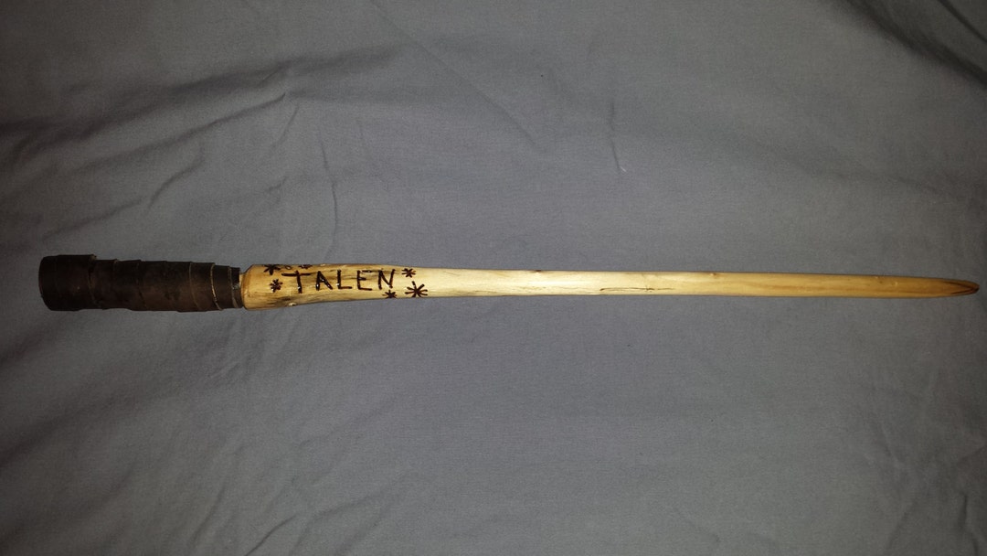 Handcarved Magic Wand Personalized With Your Name - Etsy