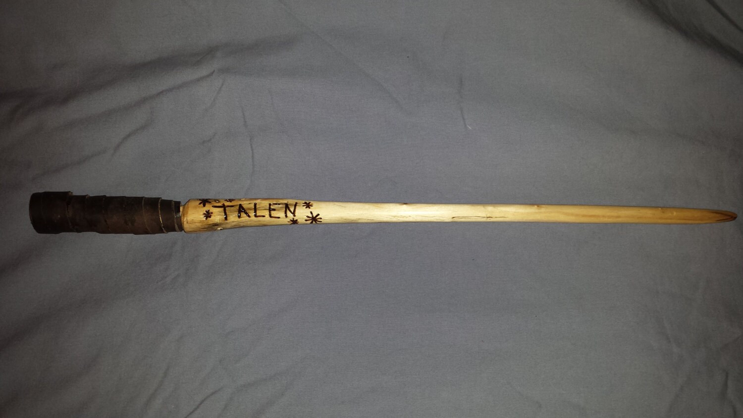 Handcarved Magic Wand Personalized With Your Name | Etsy