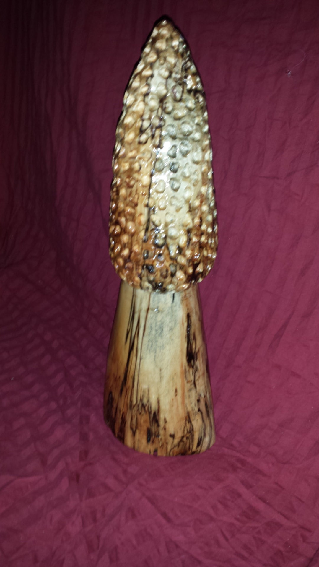 18 Inch Tall ~ Handcarved Garden Morel Mushroom - Etsy
