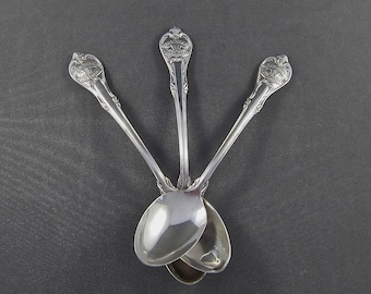 Antique sterling silver spoon | Etsy