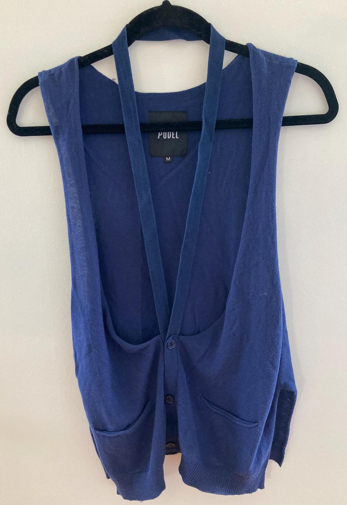 Early 2000's PUDEL Sweater Vest Cardigan - MEDIUM - Etsy