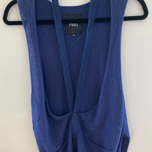Early 2000's PUDEL Sweater Vest Cardigan - MEDIUM - Etsy