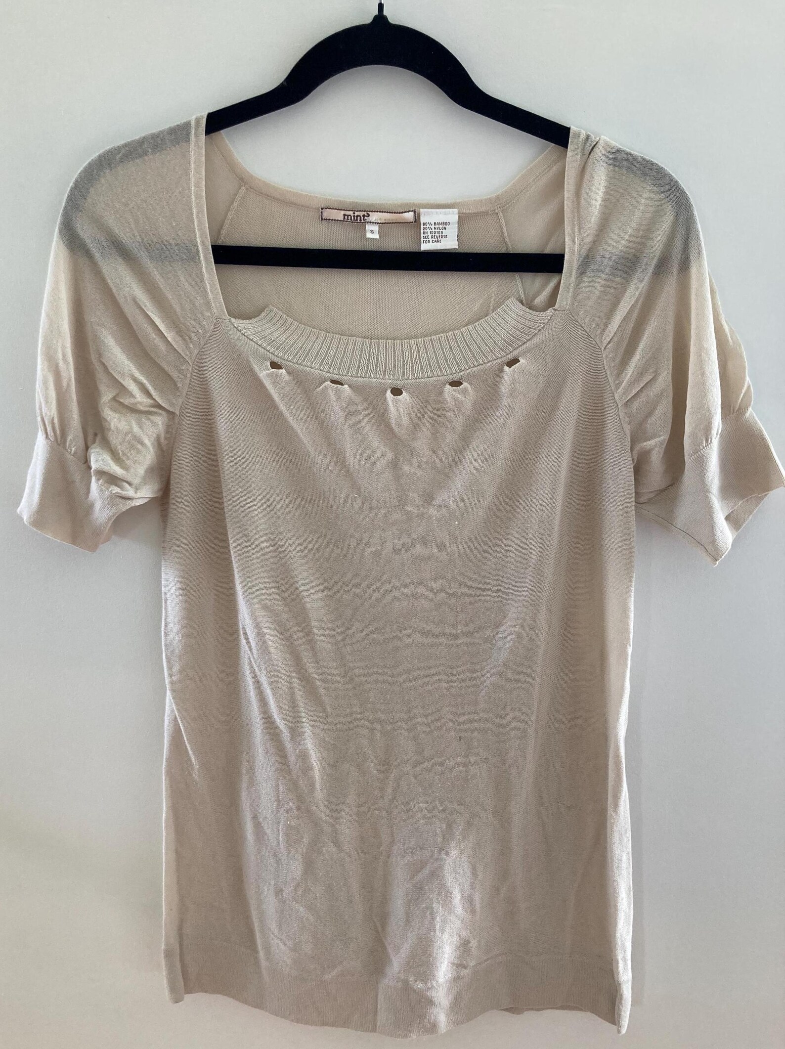 Early 2000's Mint Brand Sweater Blouse - Size Small - Etsy