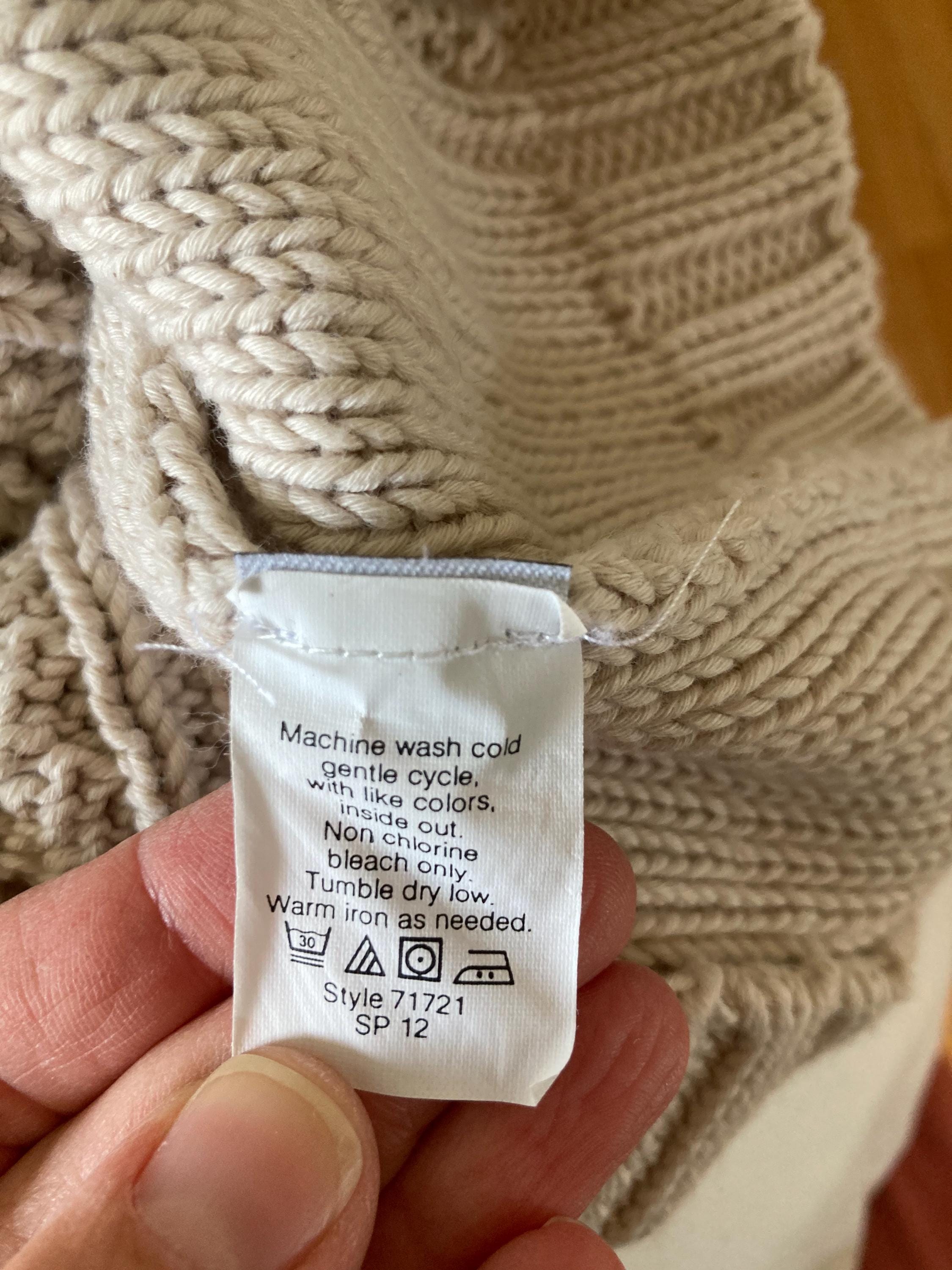 Vintage Early 2000's J Crew Cable Knit Sweater - X-small - Etsy