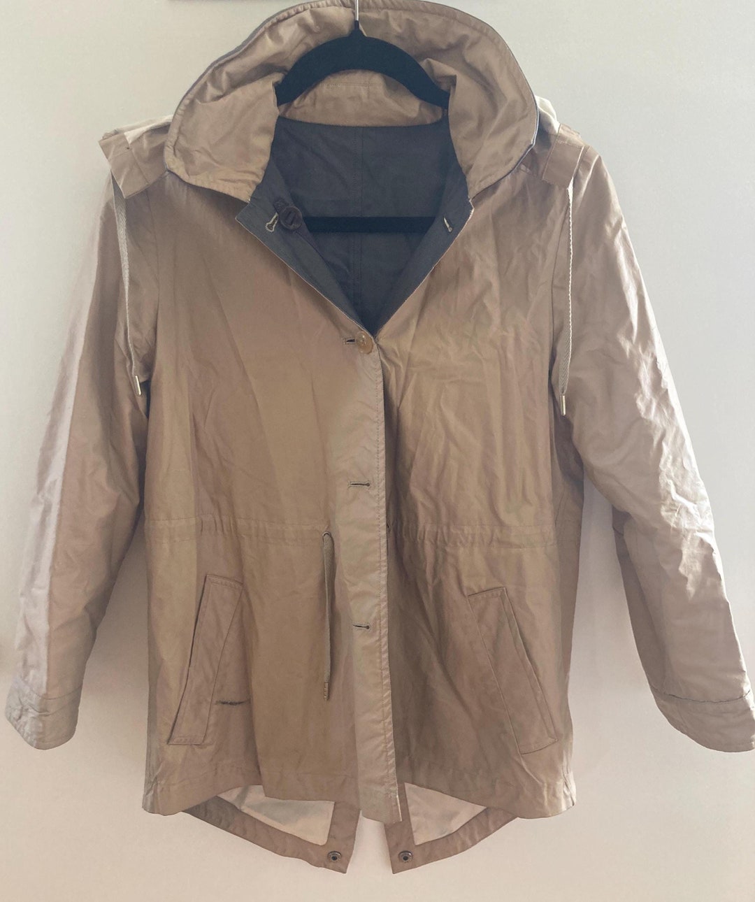 Opening Ceremony - Early 2000's Reversible Rain Jacket - Small - Etsy