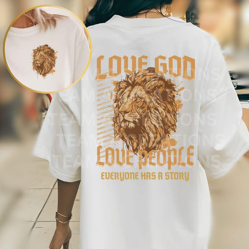 Christian Lion Shirt - Etsy