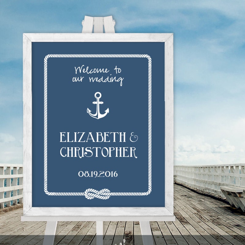 Nautical Anchor Sign - Etsy