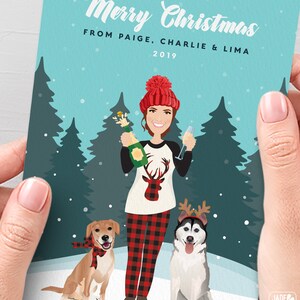 Portrait Christmas Card > Unique Holiday Card Idea, Christmas Cards ...