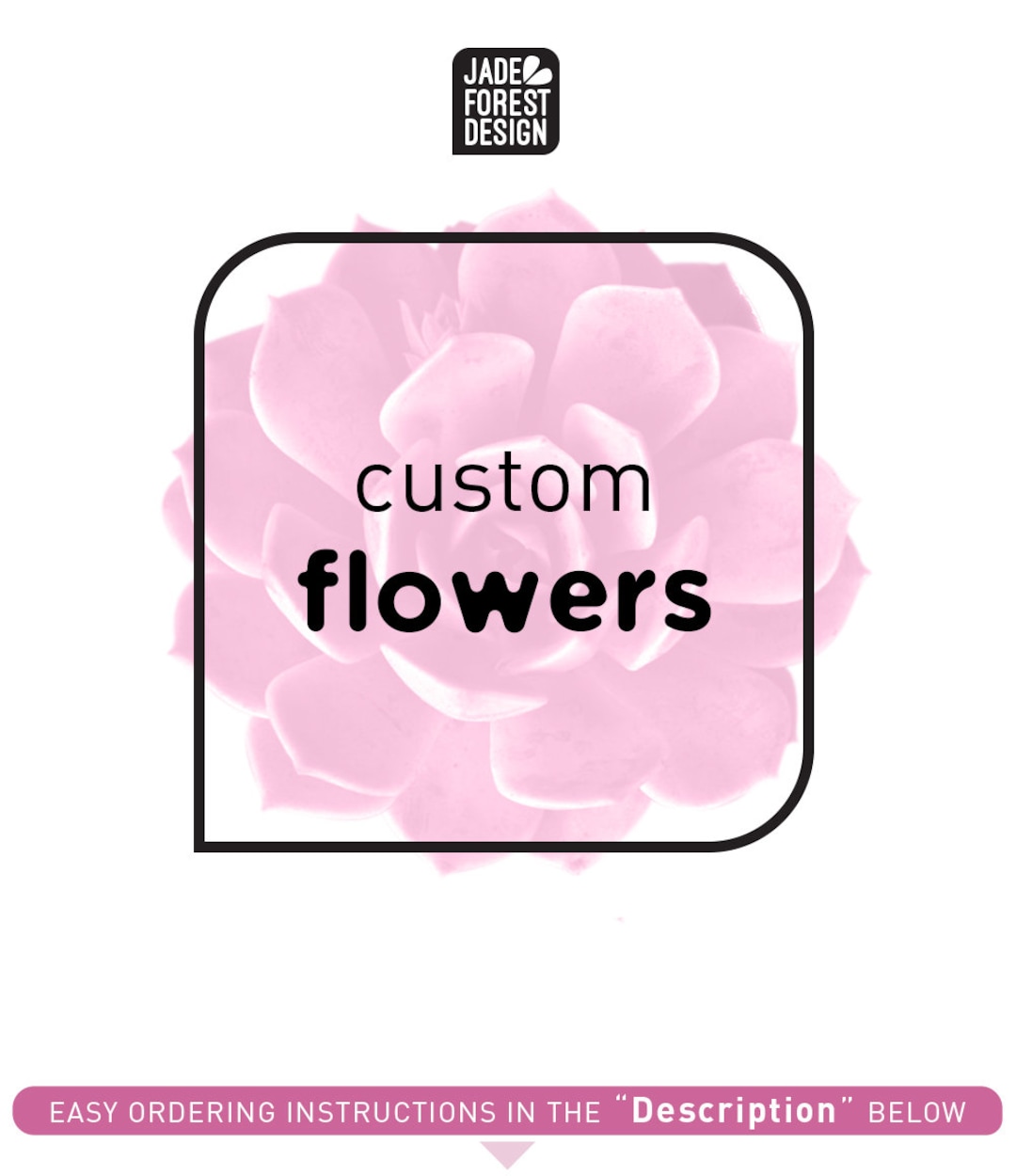 Custom FLOWERS • • • Add-on Upgrade - Etsy