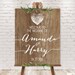 Rustic Welcome Sign / Rustic Wedding Welcome / Rustic Wood - Etsy
