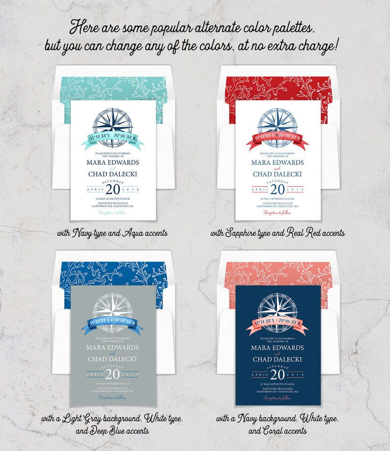 Nautical Welcome Sign Coral Navy Blue Large Canvas Sign for | Etsy