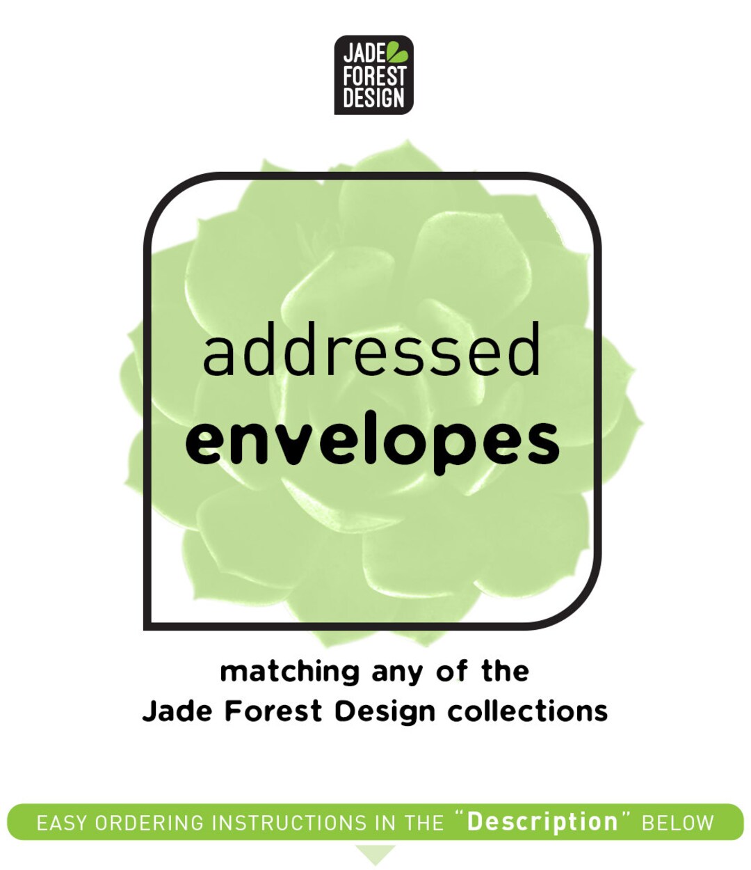 Custom Envelopes With Guest & Return Address Printing or Blank INVITE ...