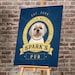 Dog Bar Sign Custom Dog Portrait & Personalized Logo for - Etsy
