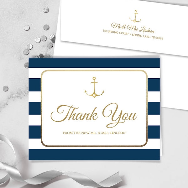Nautical Thank You - Etsy