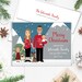 Custom Family Portrait Holiday Card / Christmas Card Portrait - Etsy