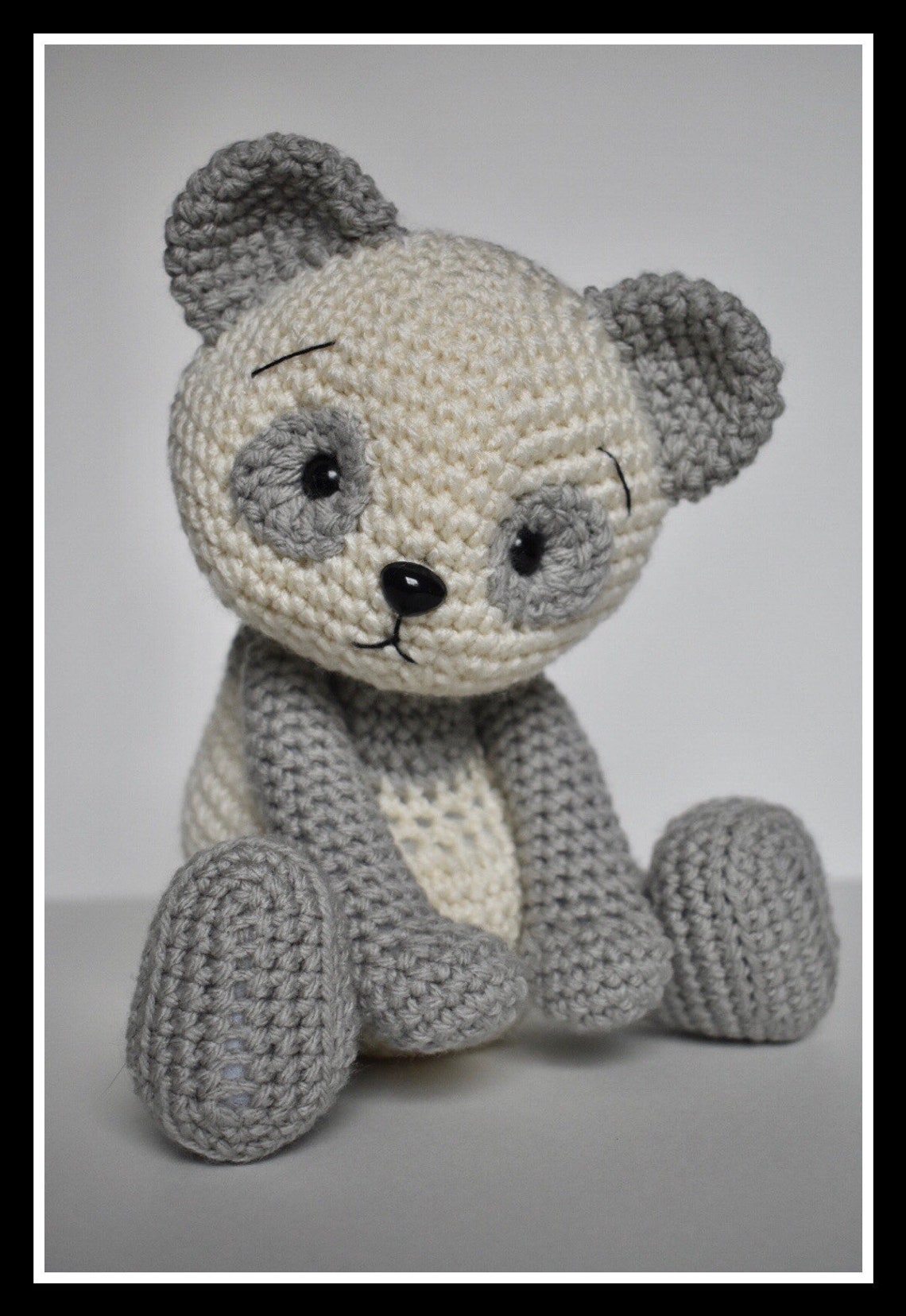 Crochet Pattern Little Panda Amigurumi Instant Download | Etsy