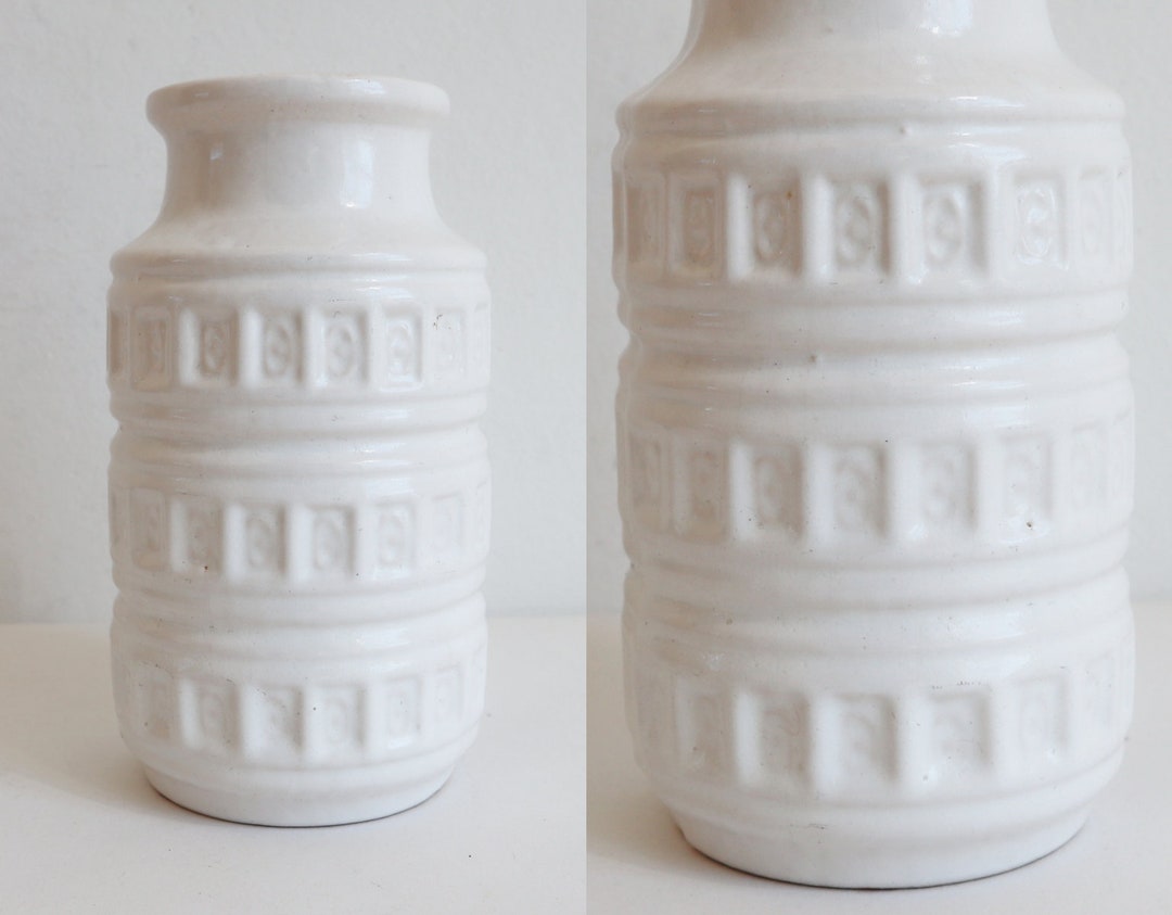 60s70s Vintage Vase // Scheurich Inka Fat Lava // West Germany Pottery ...