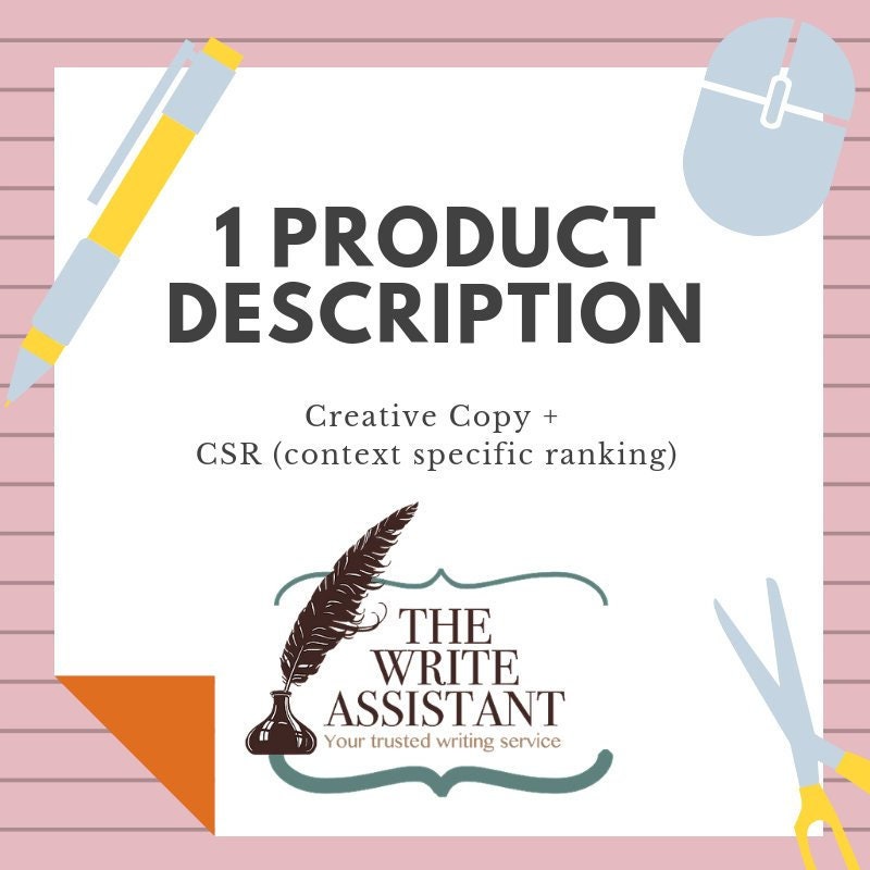 Etsy Product Description Etsy Product Listing Etsy SEO Etsy