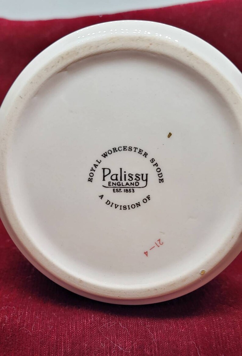 Royal Worcester Spode Palissy England Bone China Floral Vase - Etsy