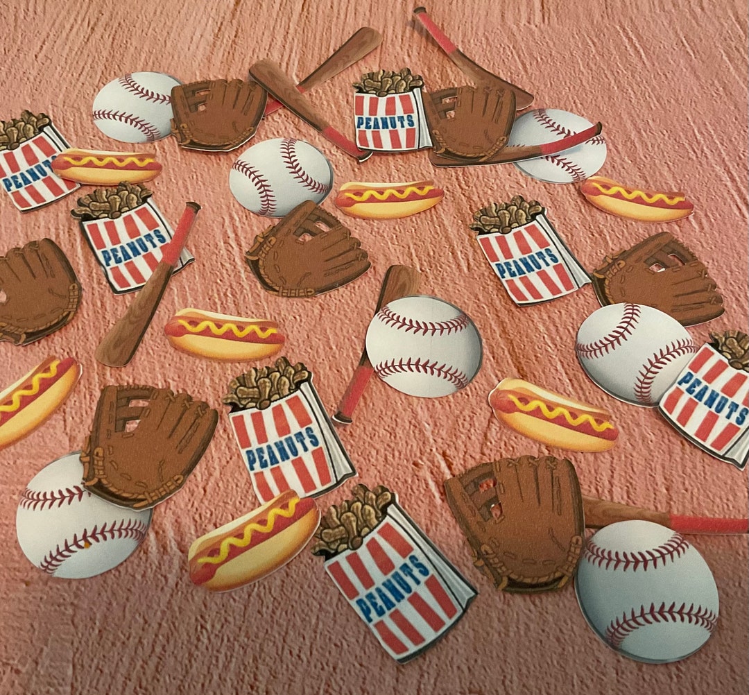 Baseball Theme Party, Baseball Confetti, Baseball Birthday Decorations ...