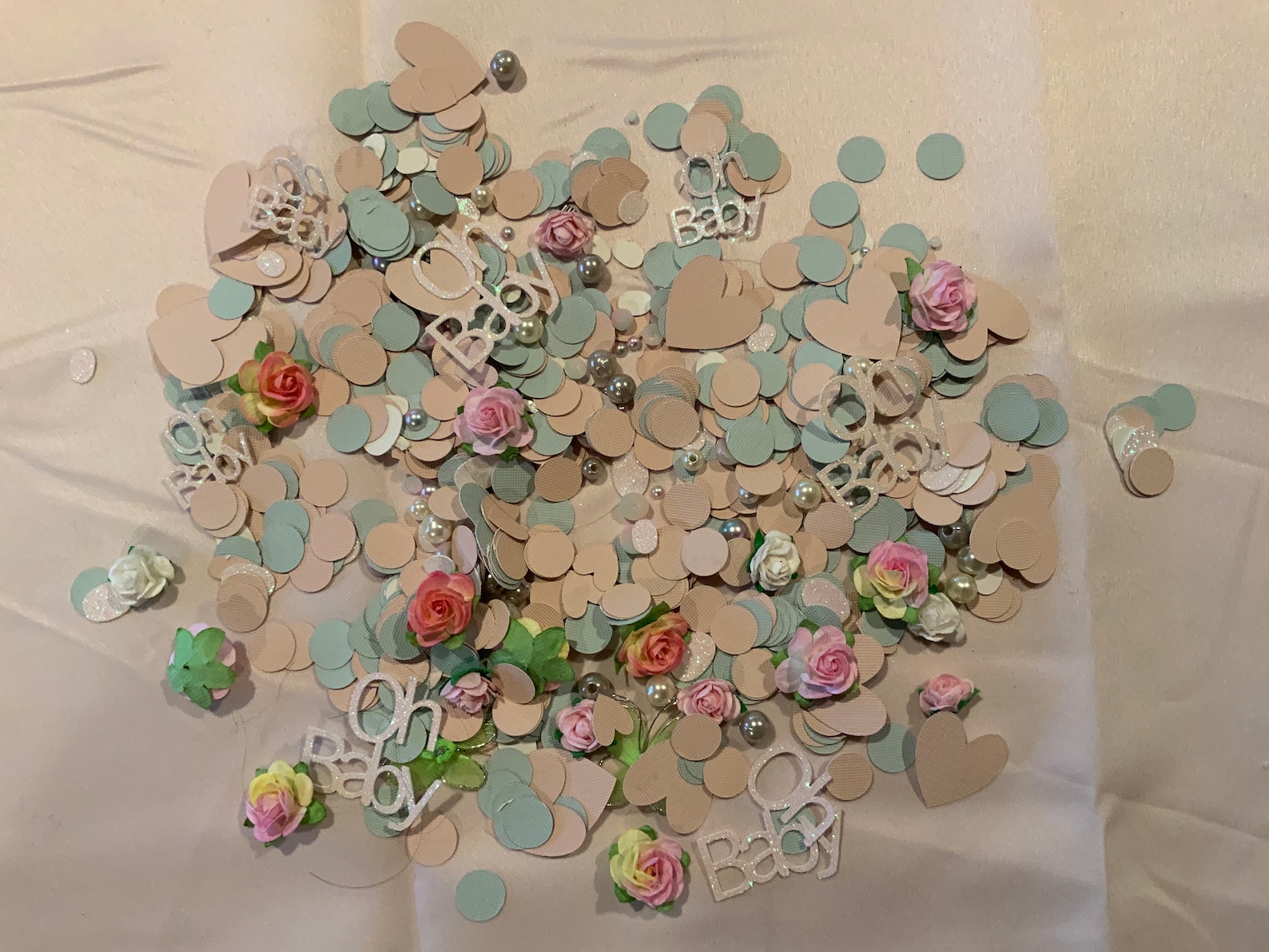 Oh Baby Confetti Custom Confetti Baby Shower Confetti Baby - Etsy