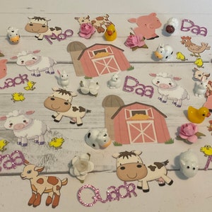Pastel Barnyard Party , Farm Theme Party, Farm Animal Theme, Baby ...