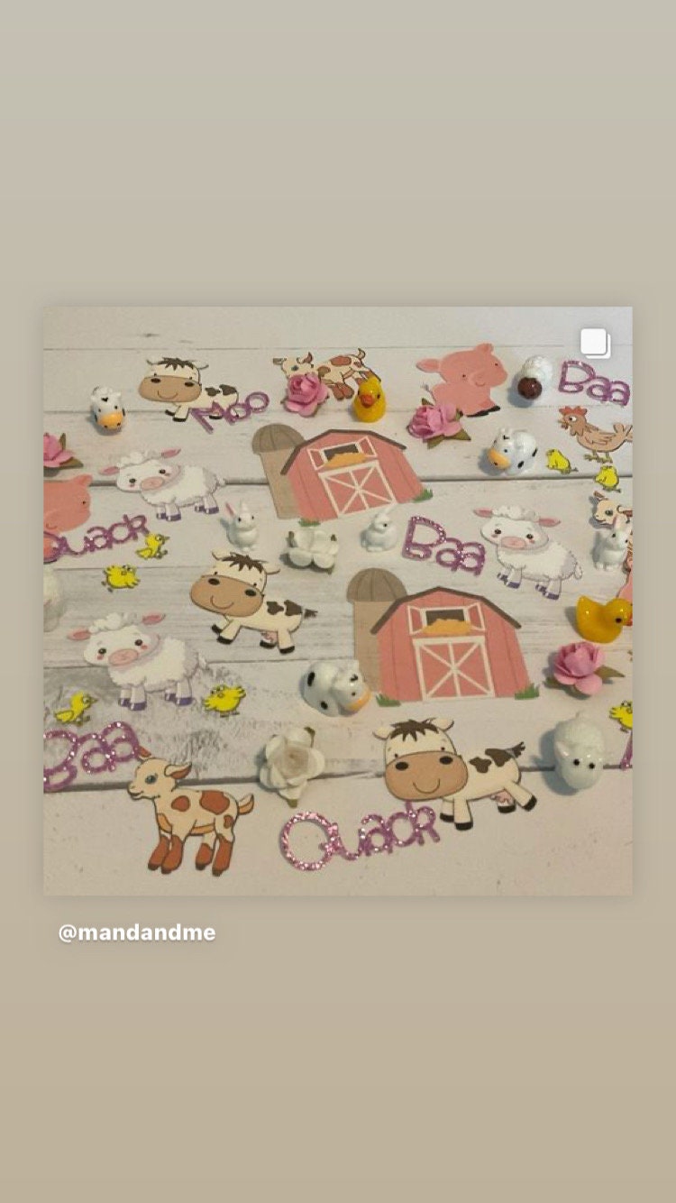 Pastel Barnyard Party Farm Theme Party Farm Animal Theme - Etsy