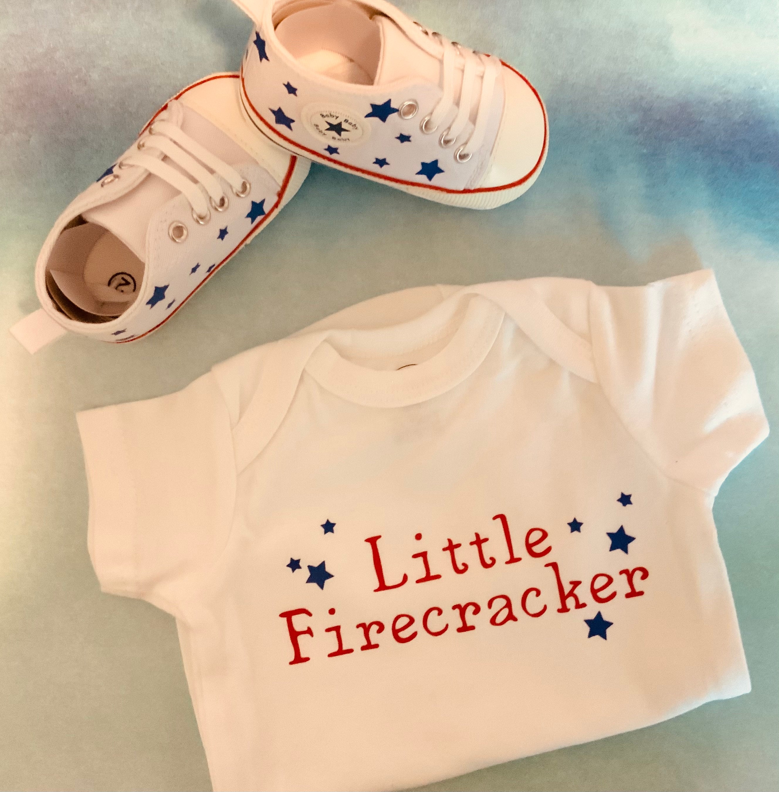 Red White and Blue Baby High Tops Custom Baby High Tops | Etsy