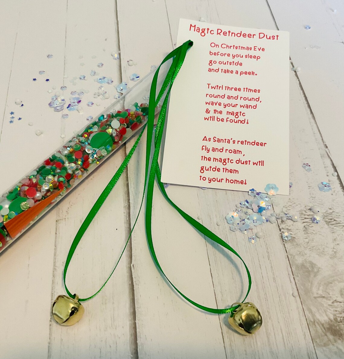 Magic Reindeer Dust Magic Reindeer Wand Christmas Reindeer - Etsy