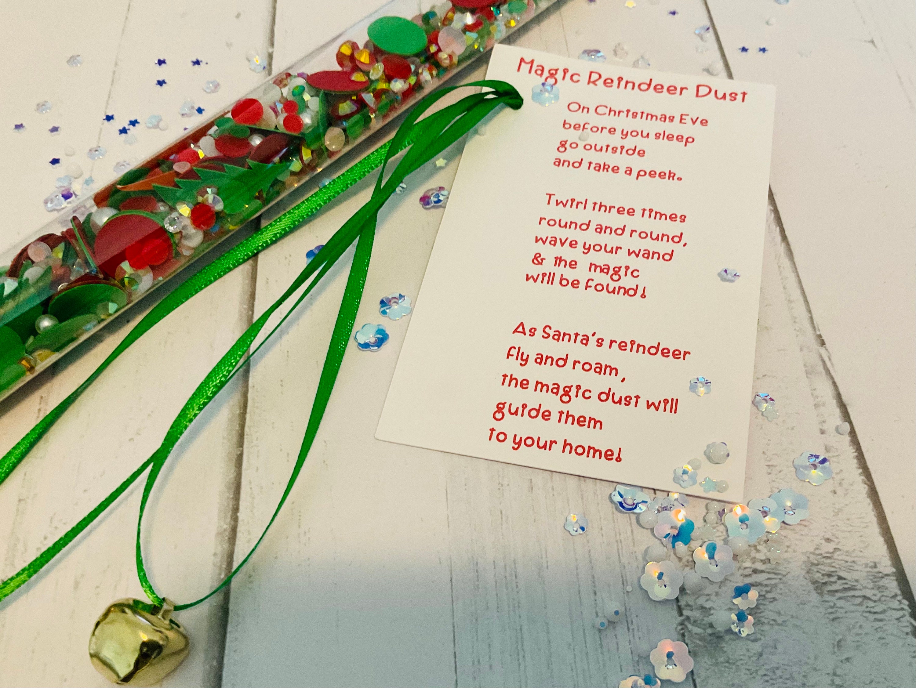 Magic Reindeer Dust Magic Reindeer Wand Christmas Reindeer - Etsy