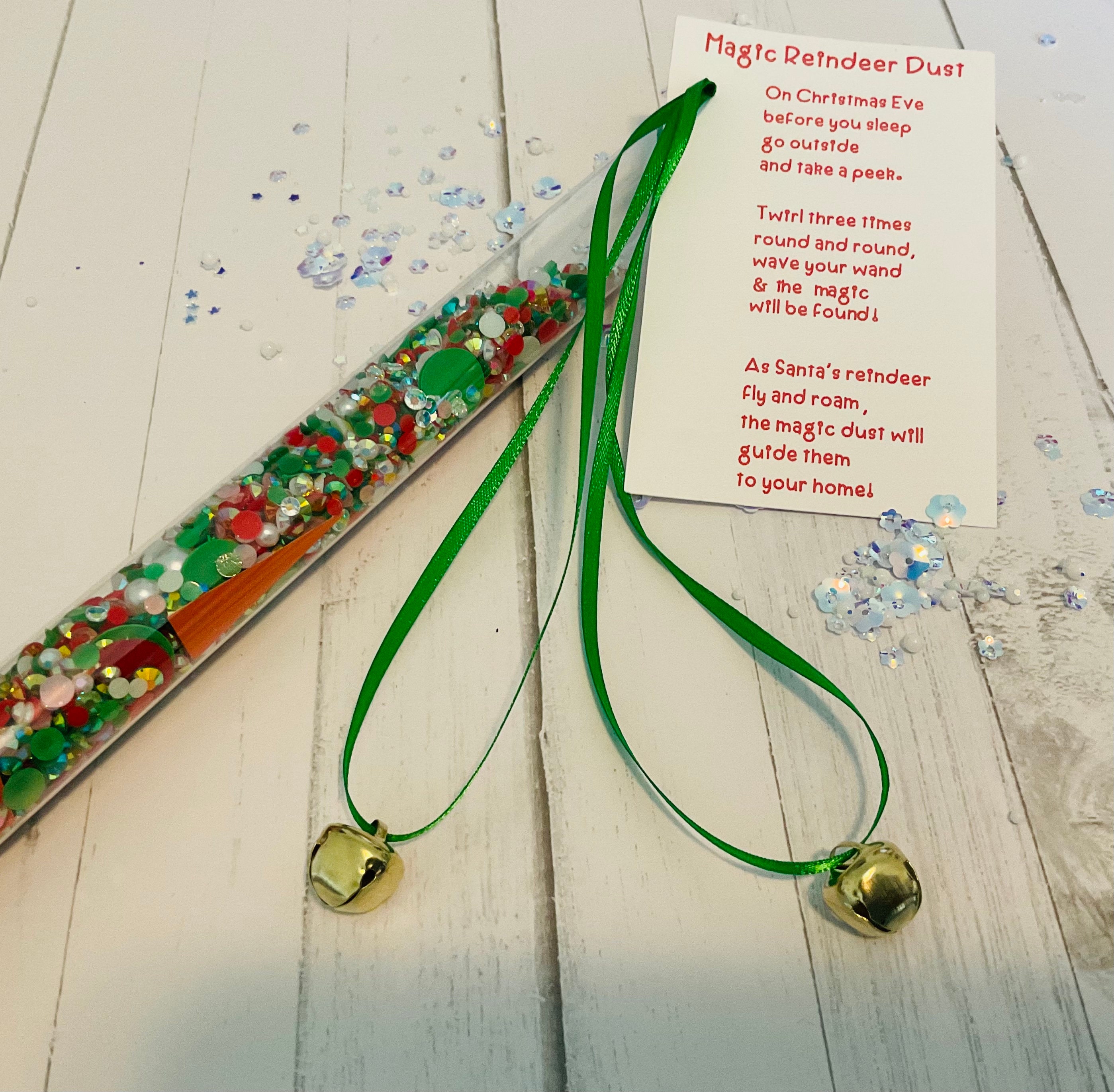 Magic Reindeer Dust Magic Reindeer Wand Christmas Reindeer - Etsy