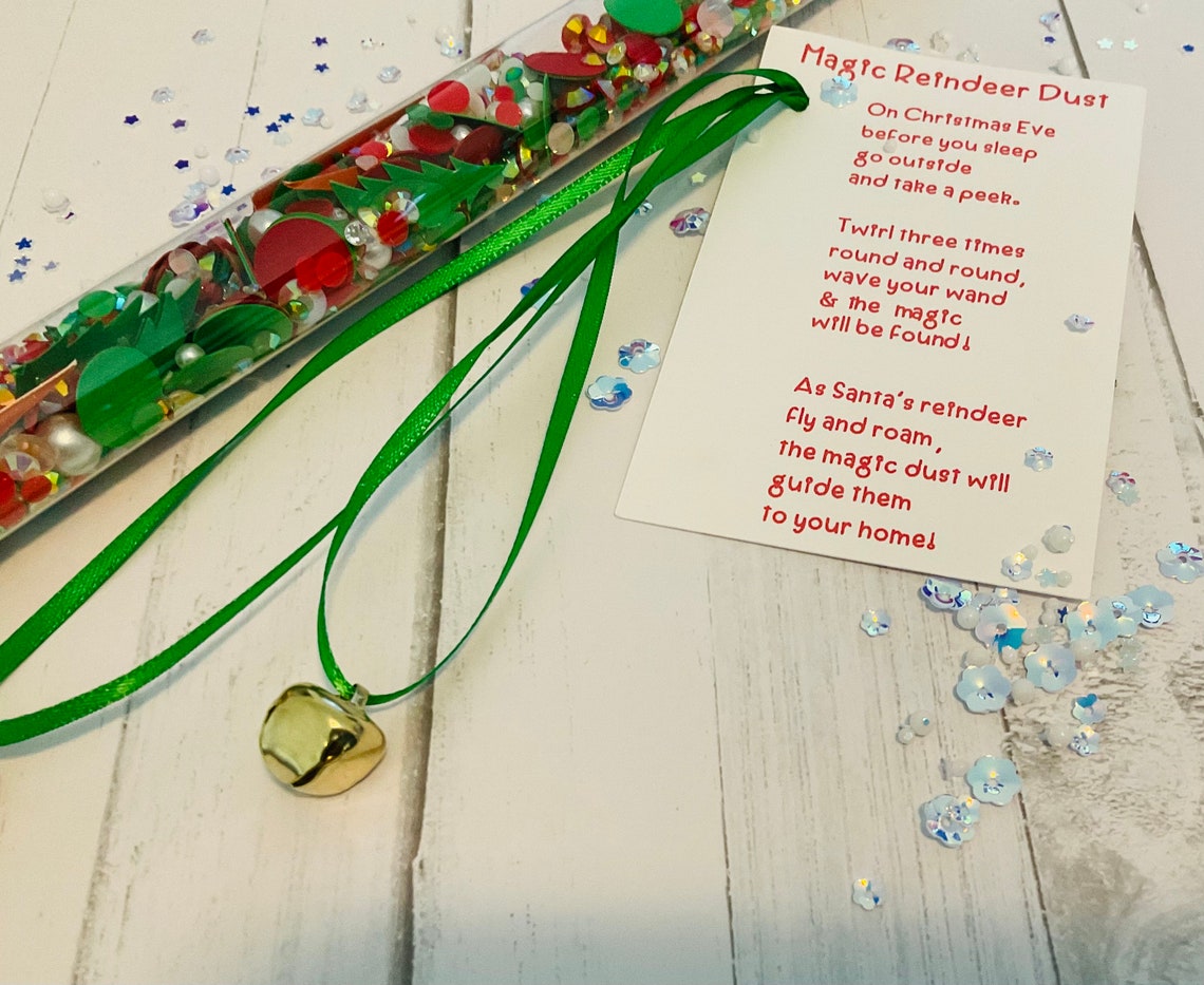 Magic Reindeer Dust Magic Reindeer Wand Christmas Reindeer - Etsy