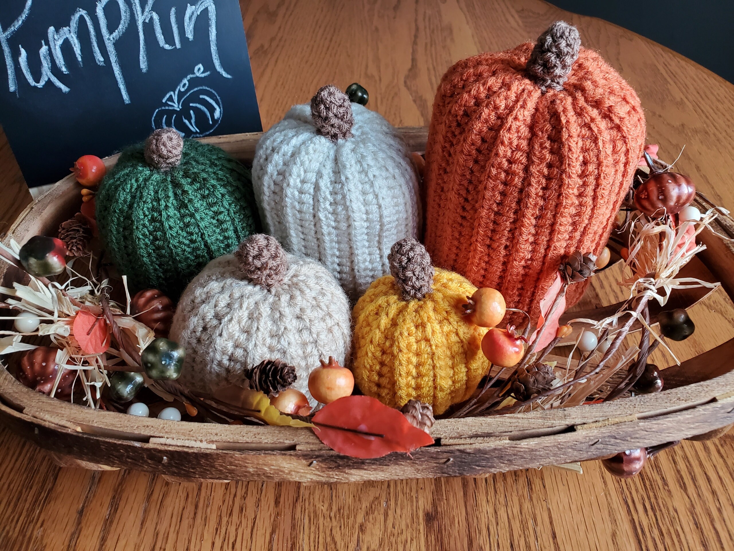 Crochet Pattern: Autumn Pumpkin Patch - Etsy