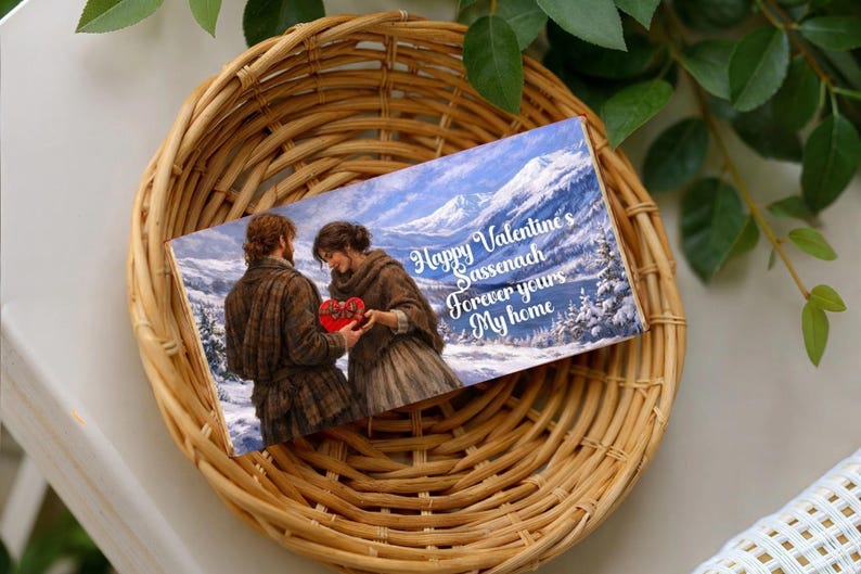 Outlander Inspired Valentine Chocolate Bar Wrappers, (digital Download ...