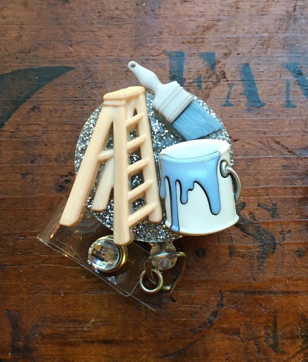 Painter ID Badge, Weighs Less Than 1 Oz - Etsy