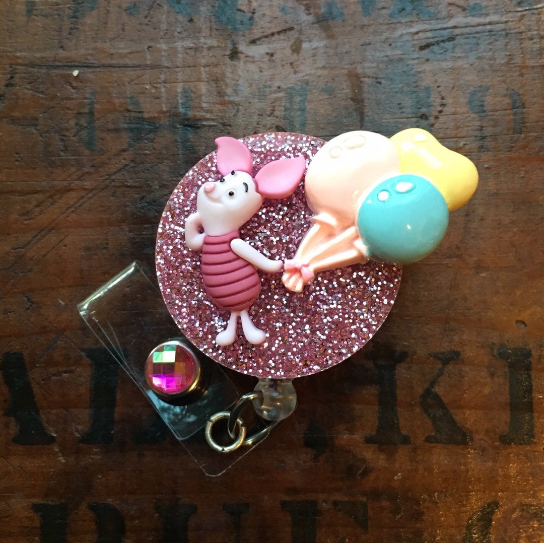 Piglet* ID Badge, Weighs Less Than 1 Oz - Etsy