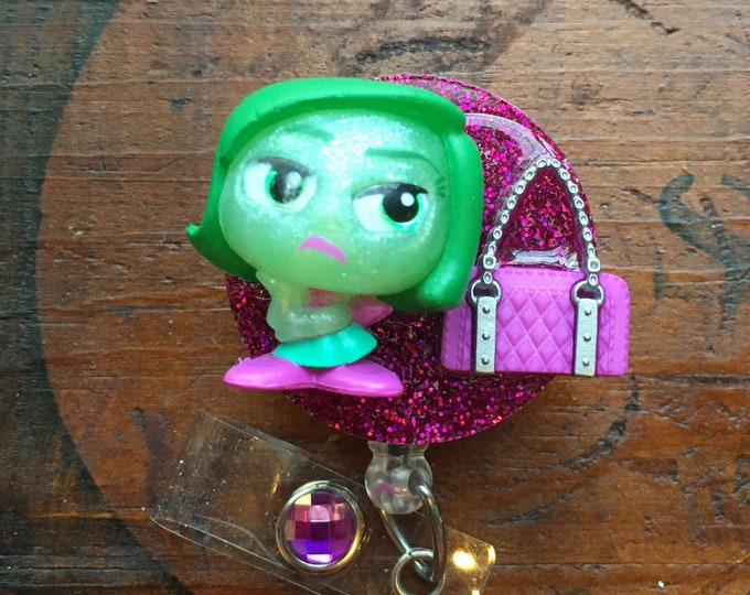 Disgust* From Disney’s* Inside Out* ID Badge Reel - Etsy