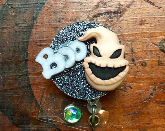 Mr. Oogie Boogie* Nightmare Before Christmas* ID Badge Reel - Etsy
