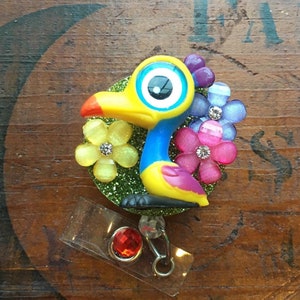 Kevin From Disneys Pixar Up ID Badge Reel - Etsy