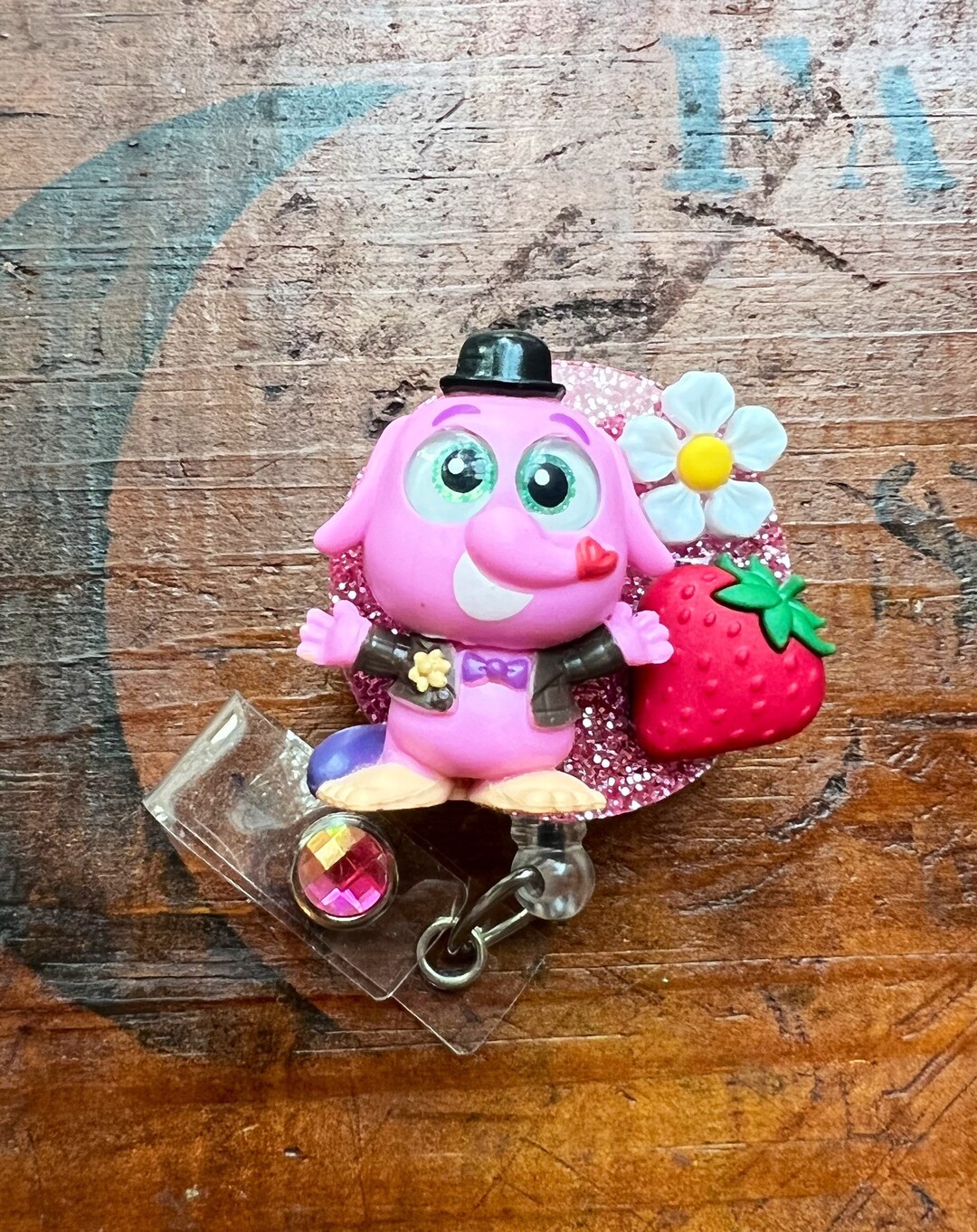 Bing Bong* From Disney’s* Inside Out* ID Badge Reel, Badge Holder - Etsy