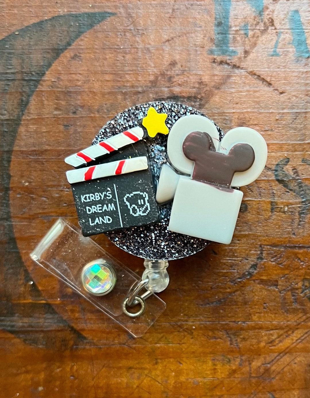 Movie Director Themed ID Badge Reel, Badge Holder - Etsy