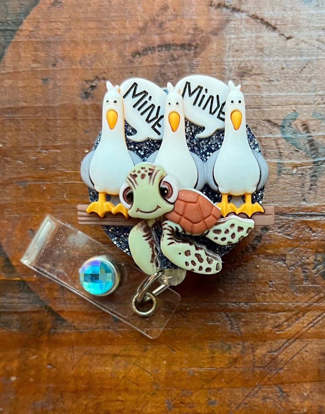 Squirt* Finding Nemo* ID Badge Reel, Badge Holder - Etsy Squirt* Finding Nemo* ID Badge Reel, Badge Holder - Etsy