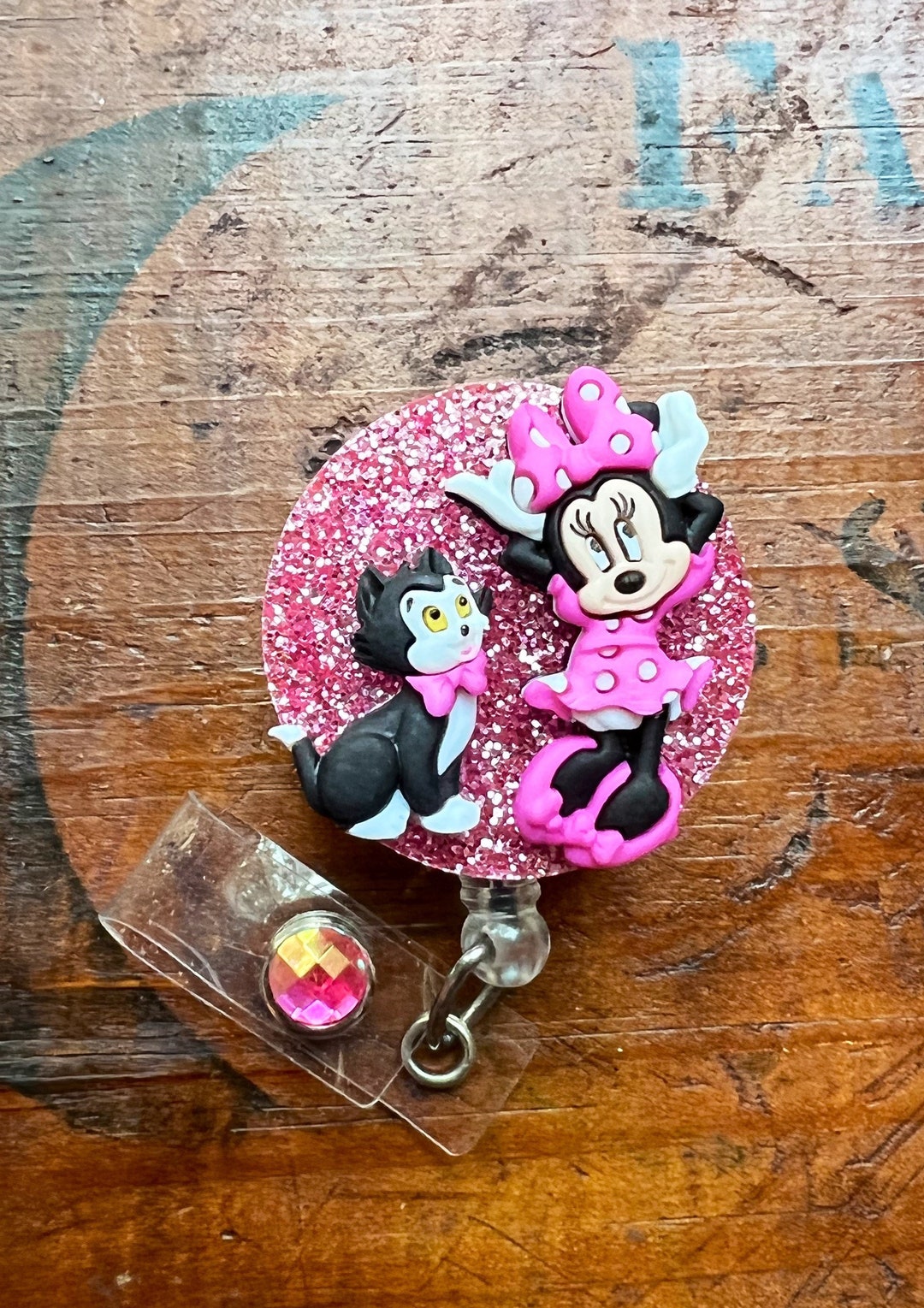 Disney* Minnie Mouse* ID Badge Reel - Etsy