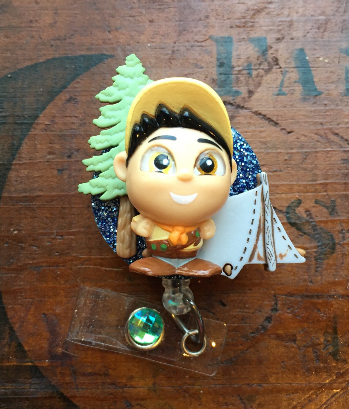 Russell* From Disney’s* Pixar* Up* ID Badge Reel - Etsy