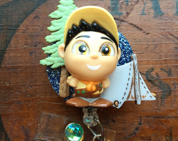 Russell* From Disney’s* Pixar* Up* ID Badge Reel - Etsy