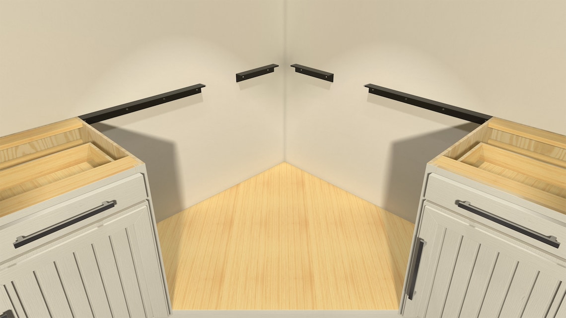 Wall Cleat Countertop Support Bracket - Etsy