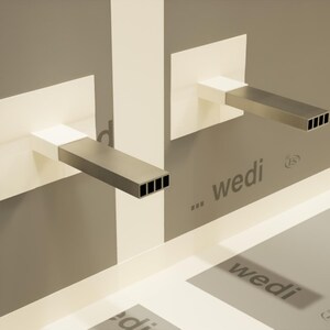 The Original Floating Shower Bench Kit With Wedi and the Original ...