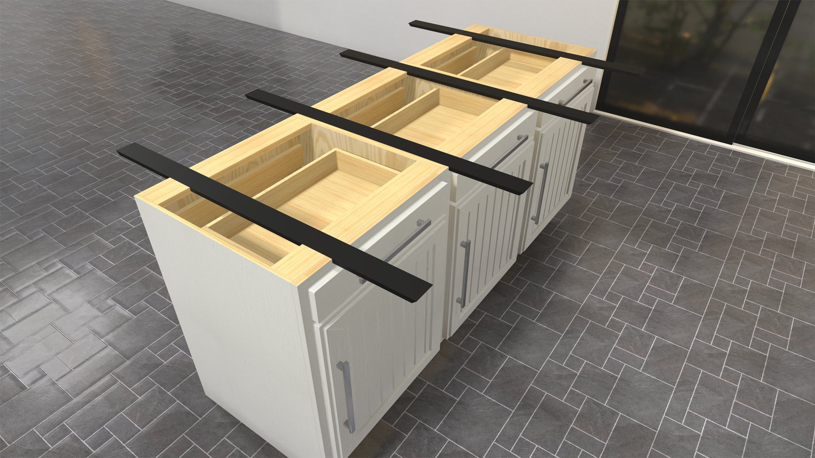 Double Sided Island Support Bracket - Etsy