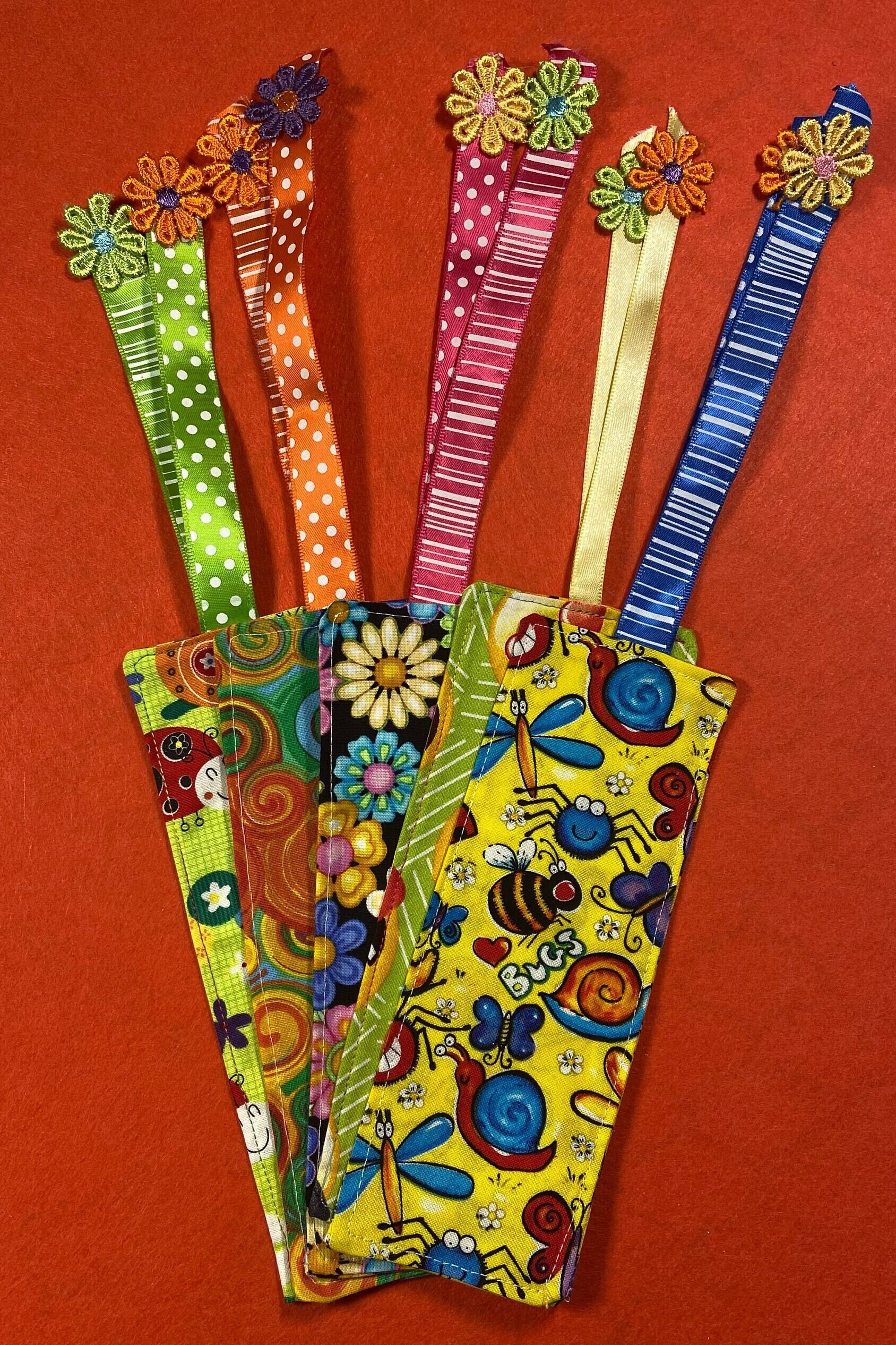 Bookmark Set of 5 - Etsy